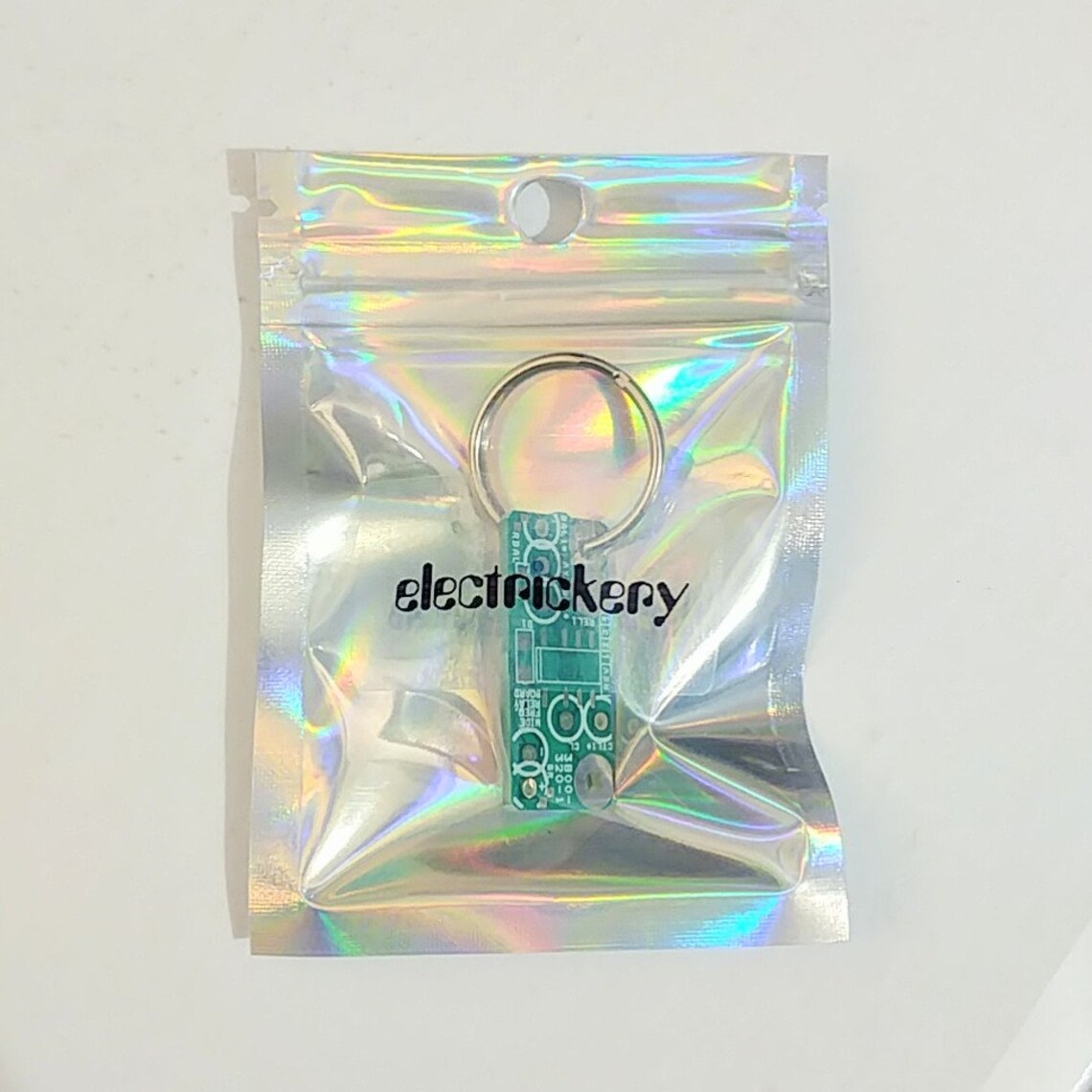 Real Recycled Circuit Board Keyring PCB Keychain Upcycled - Etsy