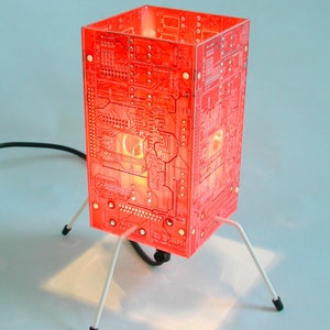 Circuit Board Light, PCB Table Lamp, Green Light, Yellow Light, Red ...