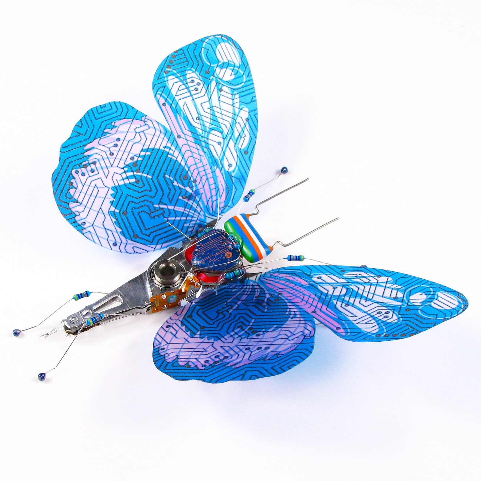 PCB Butterfly Steampunk Butterfly Butterfly Art Zoology Gift - Etsy