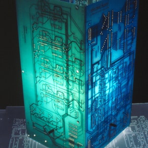 Circuit Board Light, PCB Table Lamp, Green Light, Yellow Light, Red ...