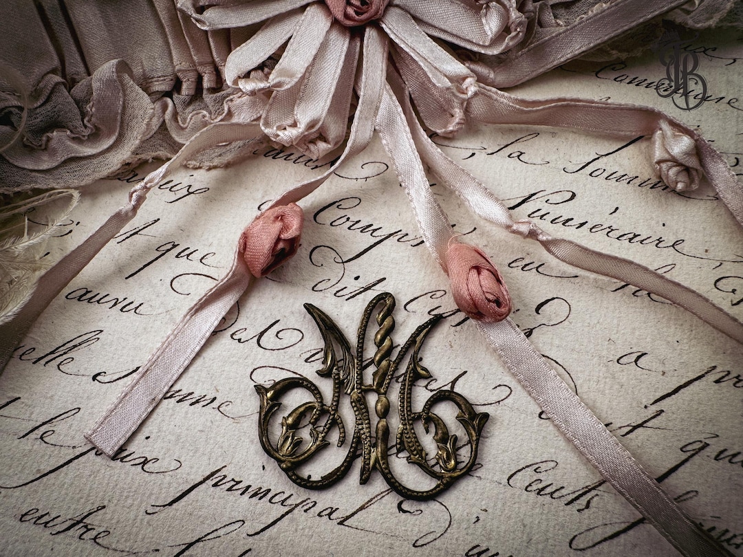 Antique French Rococo Filigree Jewelry Component | Marie Antoinette ...