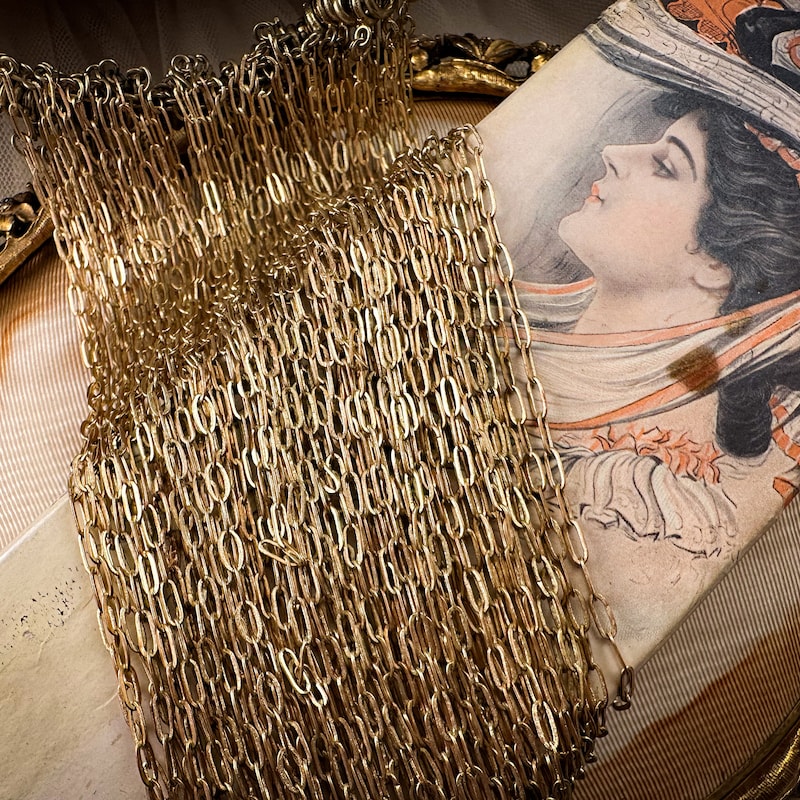 Victorian Paper Chain - Etsy