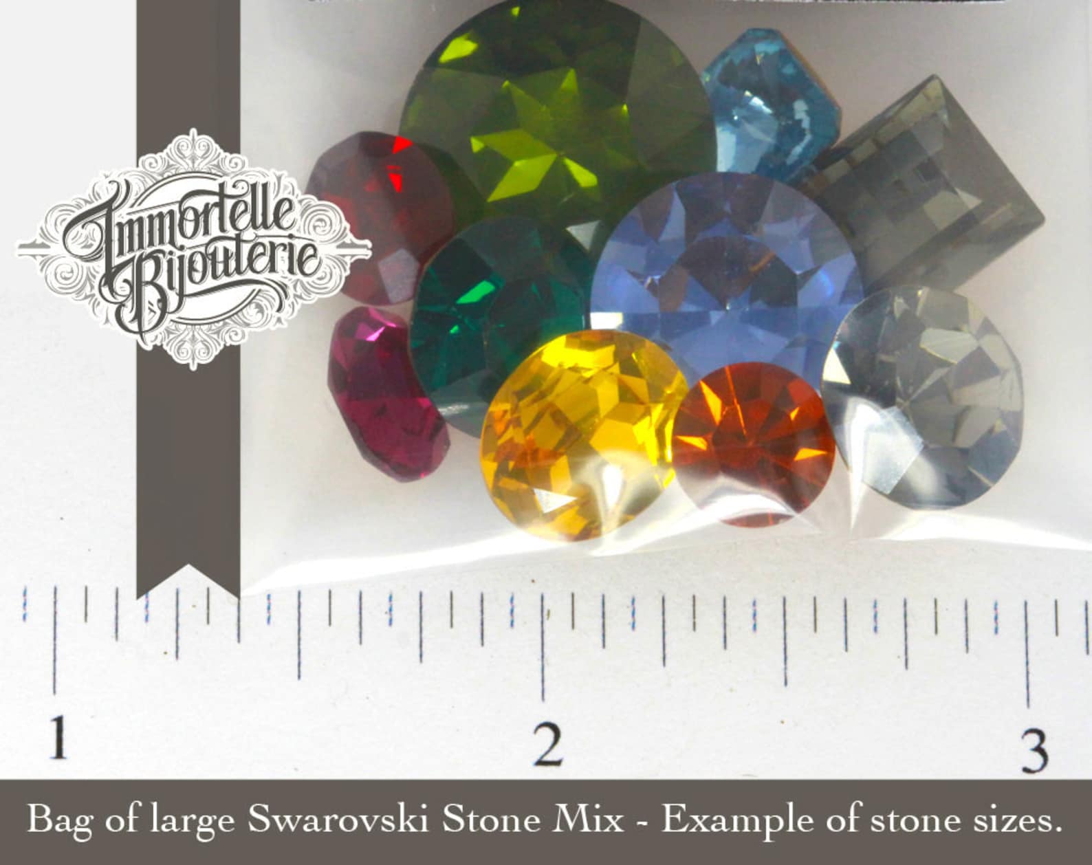 Vintage Swarovski Large Rhinestones Chatons Lot Assorted Mixed - Etsy