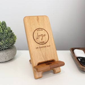 Custom Engraved Phone Stand, Personalized Charging Station, Unique ...