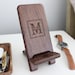 Personalized Phone Holder, Custom Engraved Charging Station, Unique ...