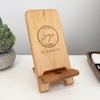 Personalized Phone Holder, Custom Engraved Charging Station, Unique ...