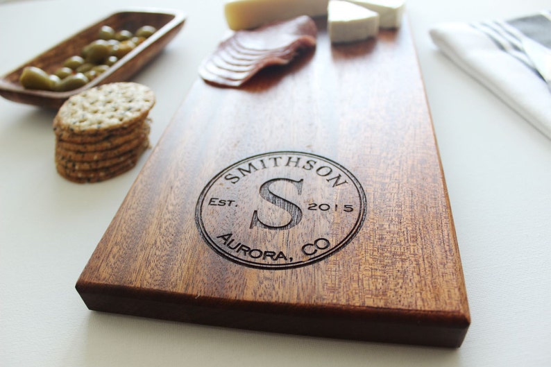 Personalized Cheese Board Couples Cutting Board Christmas - Etsy