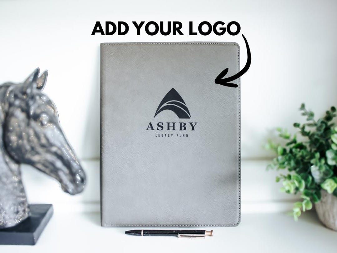 Logo Branded Padfolio Notebook Corporate Business Workbook Custom ...
