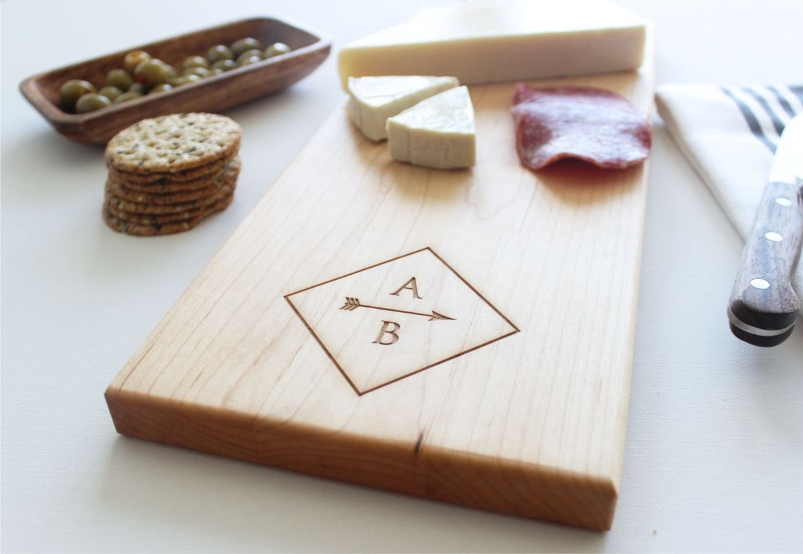 Personalized Cheese Board Personalized Cutting Board Custom | Etsy