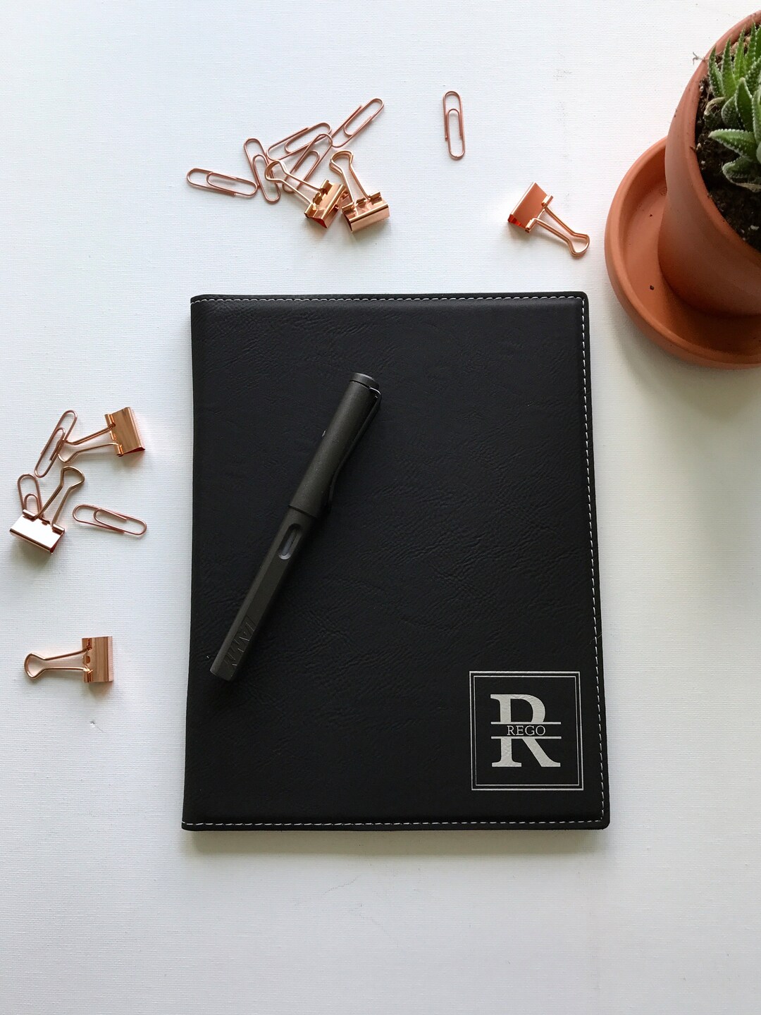 Personalized Engraved Portfolio, Customized Padfolio Corporate Gift ...