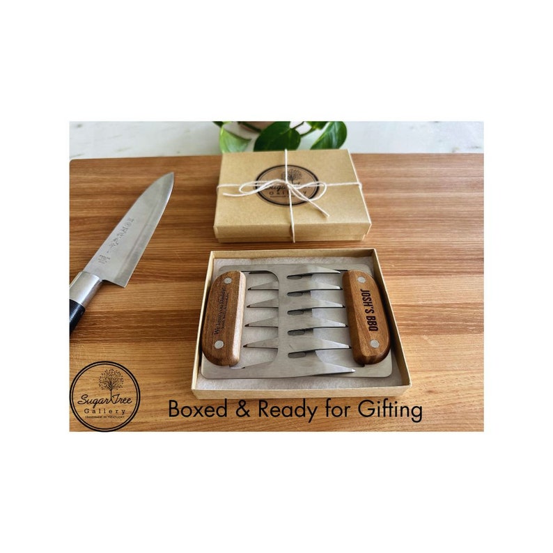 Personalized BBQ Meat Shredder Claws, 1 Set of Personalized Pulled Pork ...