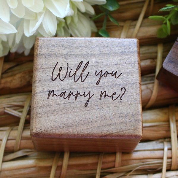 Proposal Ring Box - Etsy