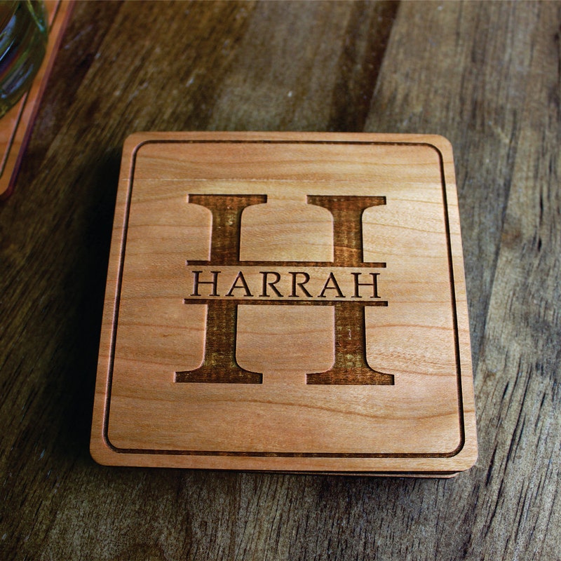 Personalized Drink Coasters - Etsy