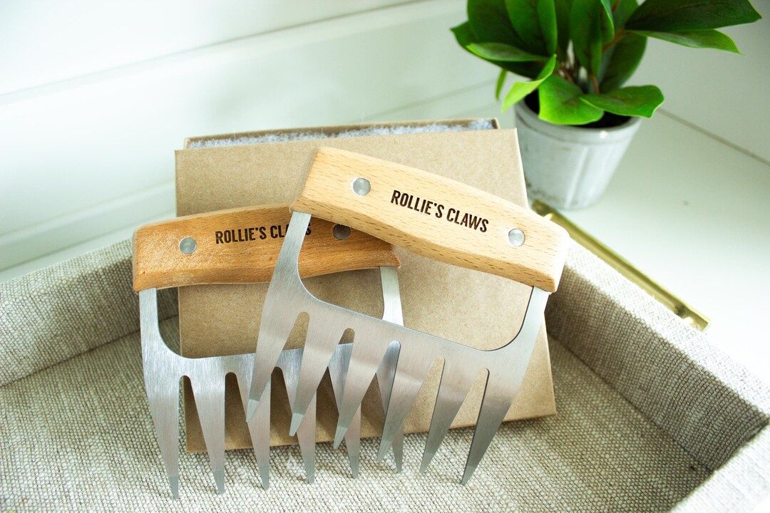 Personalized BBQ Meat Shredder Claws, 1 Set of Personalized Pulled Pork ...