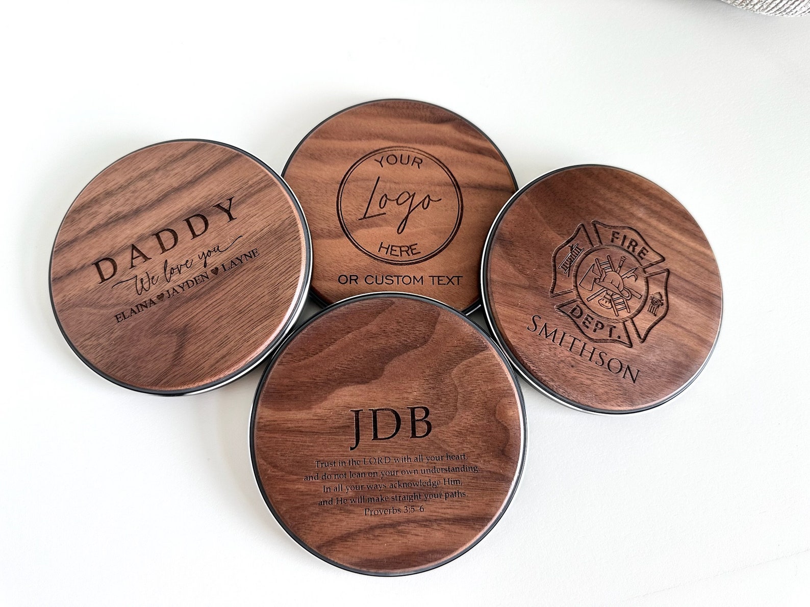 Personalized Wireless Phone Charger. Custom Engraved iPhone Charging ...