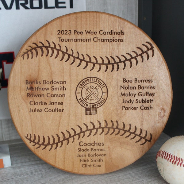 Team Sponsor Plaque - Etsy