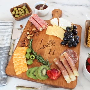 Personalized Cutting Board, Custom Engraved Charcuterie Board ...