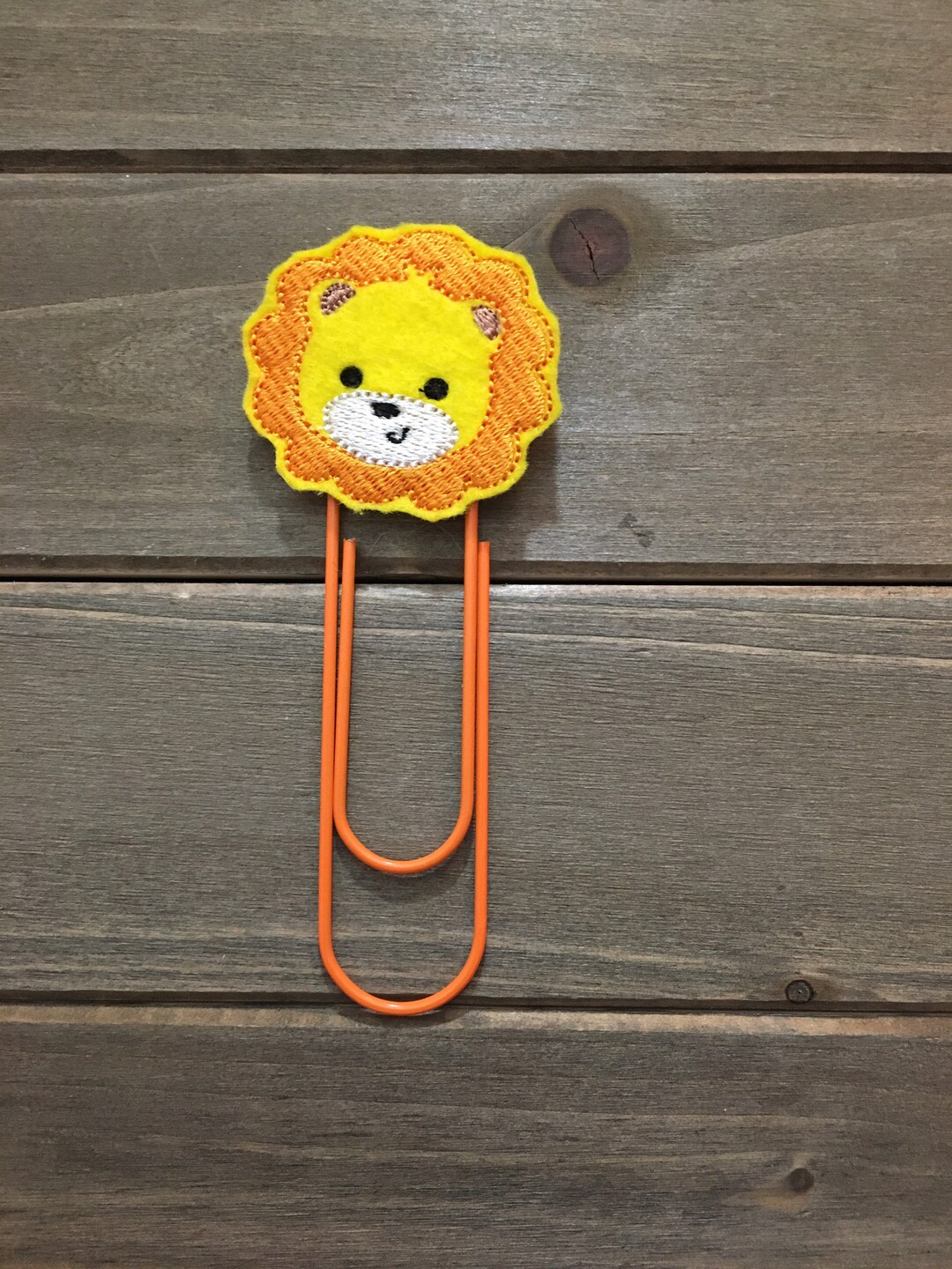 Lion Planner Clip, Lion Bookmark, Lion Planner, Lion Gift - Etsy
