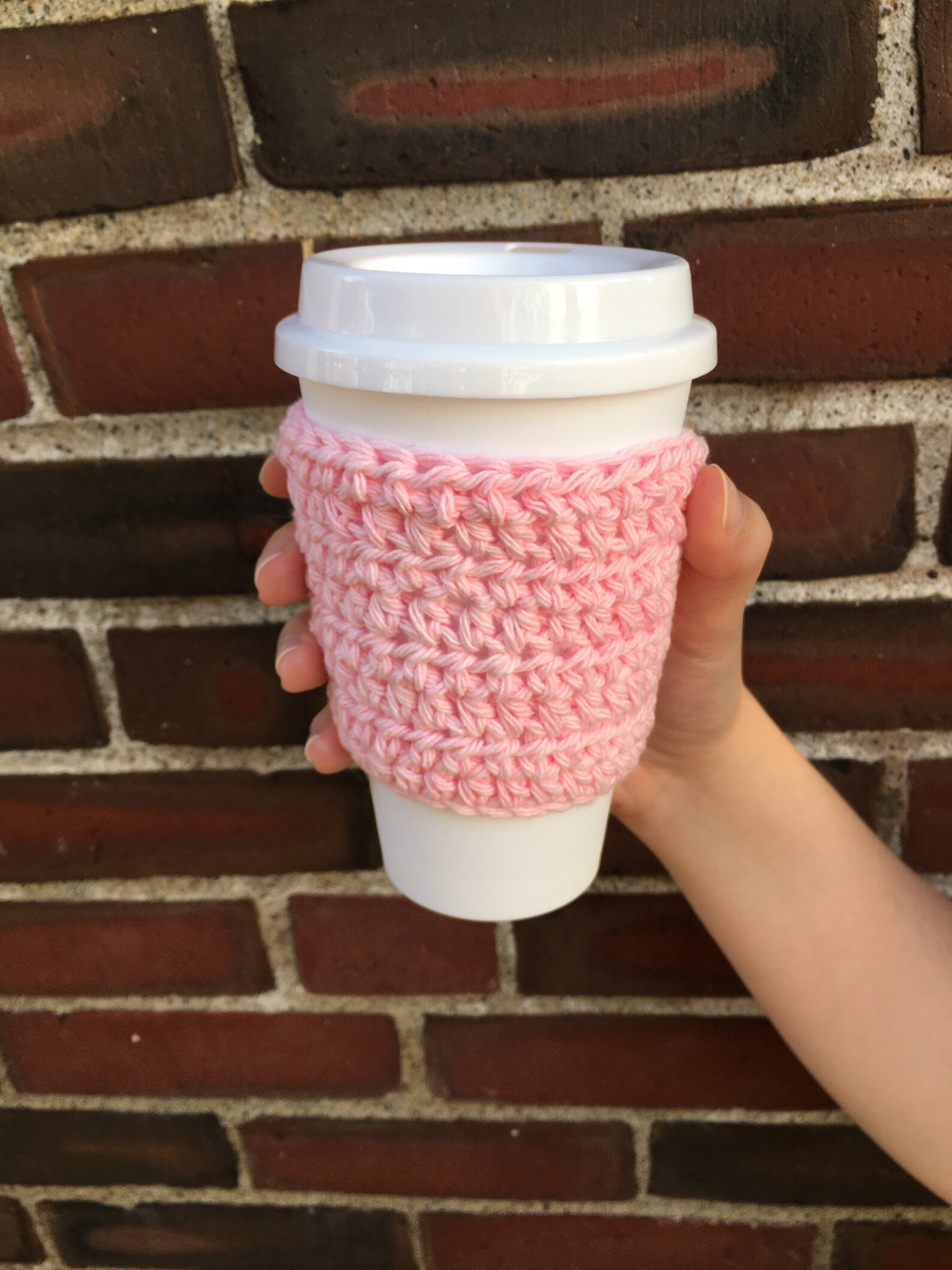 Light Pink Mug Wrap Light Pink to Go Cup Wrap Insulated - Etsy