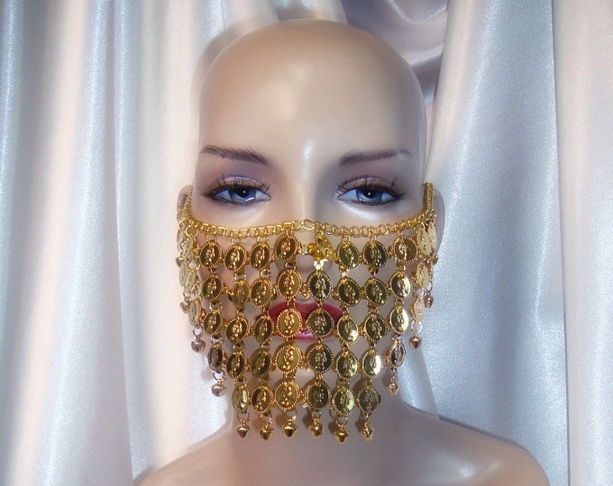 Burqa Lira Coin Arabic Niqab Saudi Emirati Kuwaiti Omani Face Veil ...