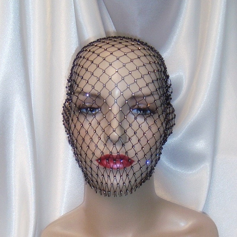 Black Face Cover - Etsy