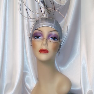 Futuristic Headpiece, Sci Fi Headpiece, Outer Space Headpiece, Cosmic ...