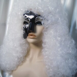 King Louis XIV Wig, White Colonial Judge Wig, Unisex Rococo Wig, 17th ...