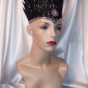 Black Crown, Evil Queen Crown, Queen Ravenna Crown, Regina Crown, Evil ...