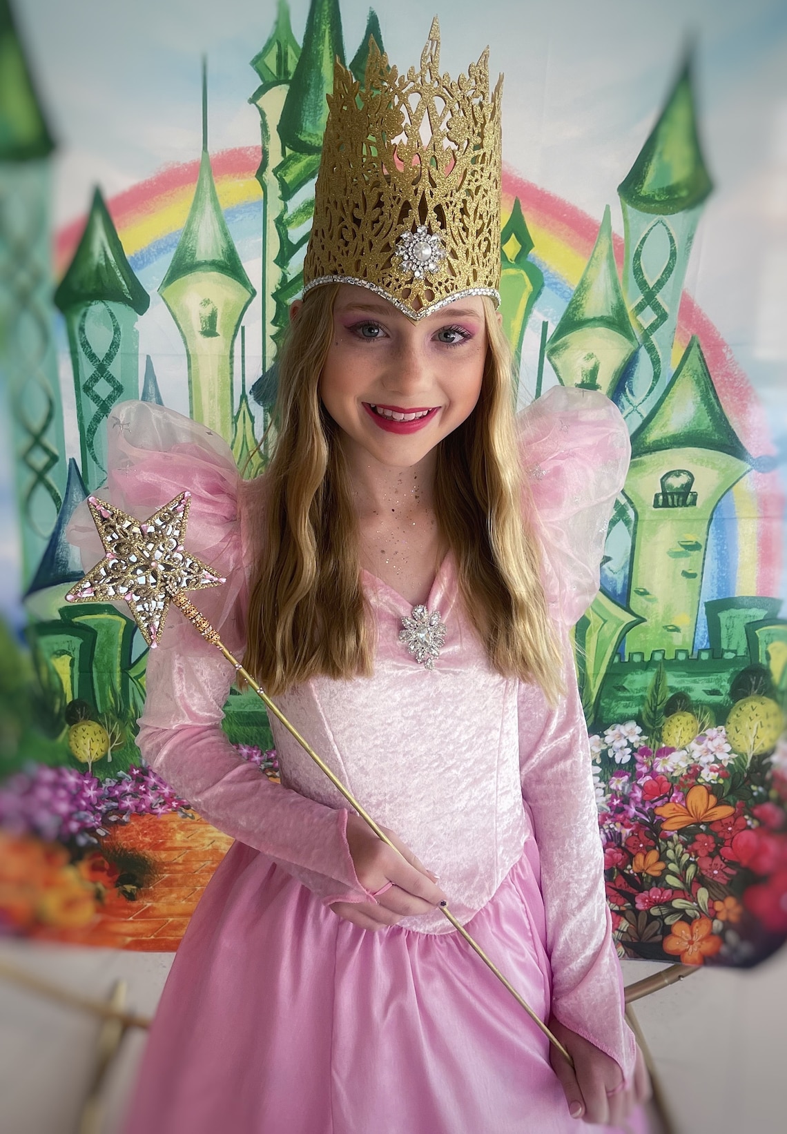 Gold Crown Gold Queen Crown Glinda Crown Wizard of Oz - Etsy