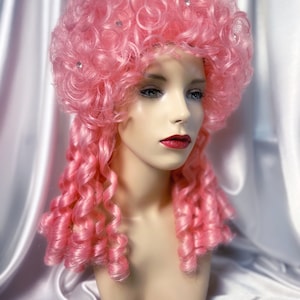 Marie Antoinette Wig, Kirsten Dunst Marie Antoinette Wig, Pink Rococo ...