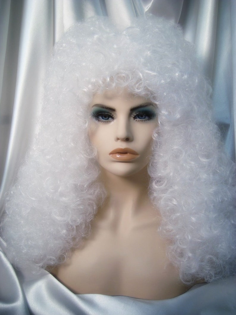 King Louis XIV Wig White Colonial Judge Wig Unisex Rococo - Etsy