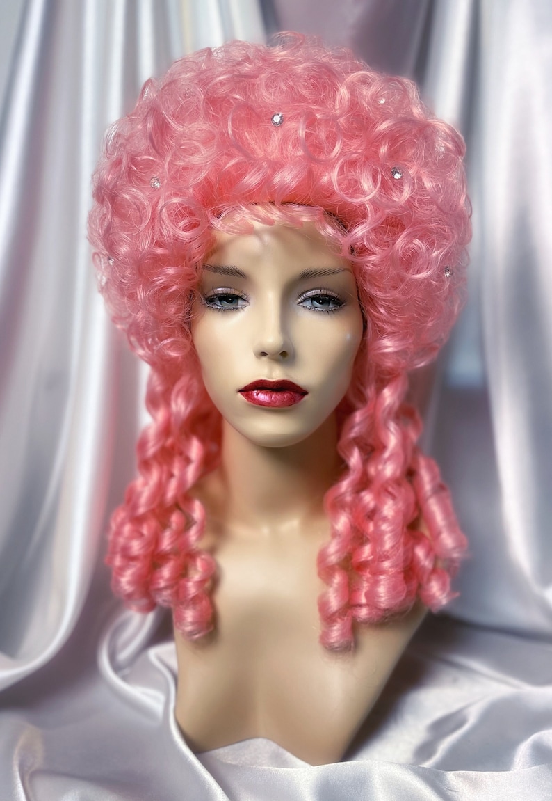 Marie Antoinette Wig, Kirsten Dunst Marie Antoinette Wig, Pink Rococo ...