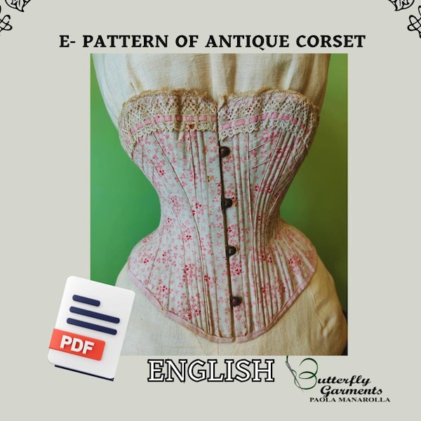 Edwardian Corset - Etsy UK