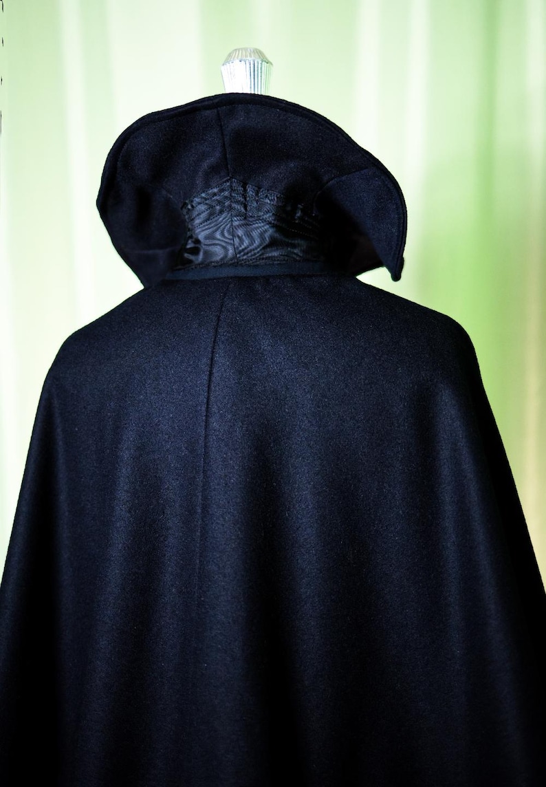 Gothic Victorian Cape Sewing Pattern PDF - 1890s Doctors Collar Cloak ...