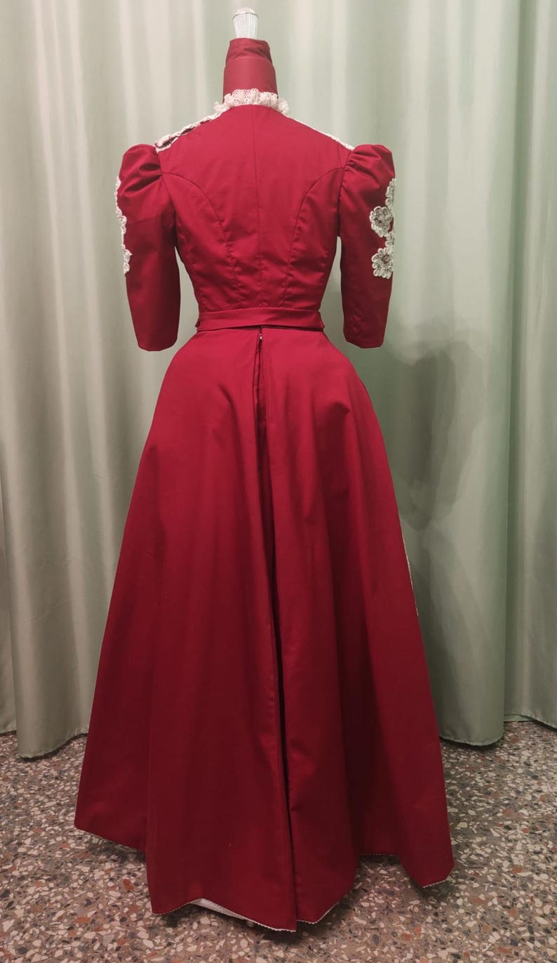 English Tutorial: Late Victorian 1890 Promenade Costume Digital Pattern ...