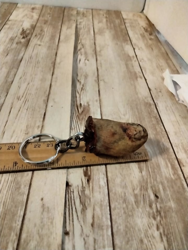Big Toe, Toe Key Chain, Severed Big Toe, Prop, Dead Toe, Costume Toe ...