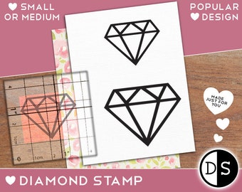 Diamond stamp | Etsy