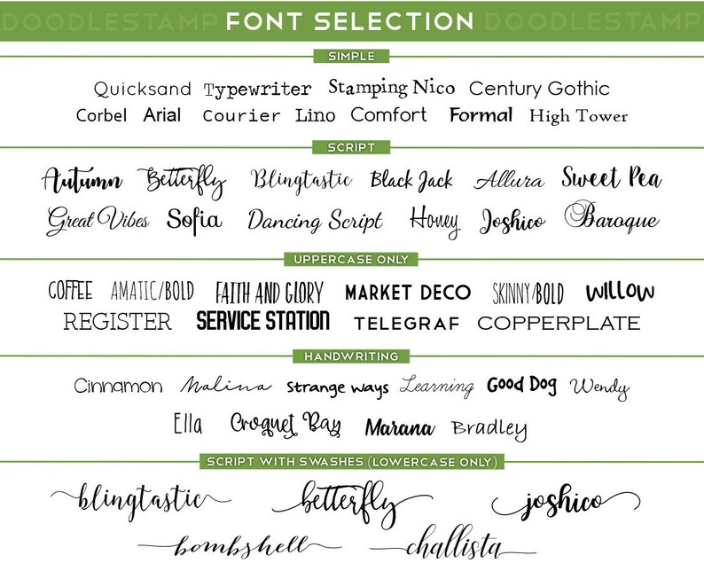 CUSTOM HANDMADE BY Text Stamp Personalized Rubber Stamp | Etsy