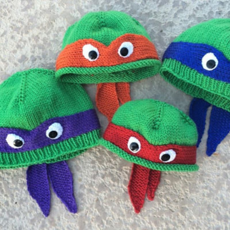 Ninja Turtle Hat - Etsy