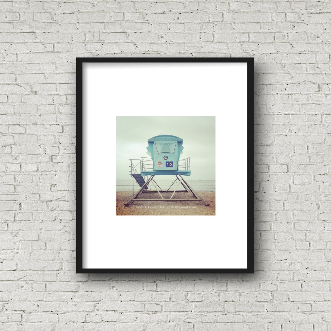 Beach Photo Lifeguard Tower Photo California Beach Photo - Etsy