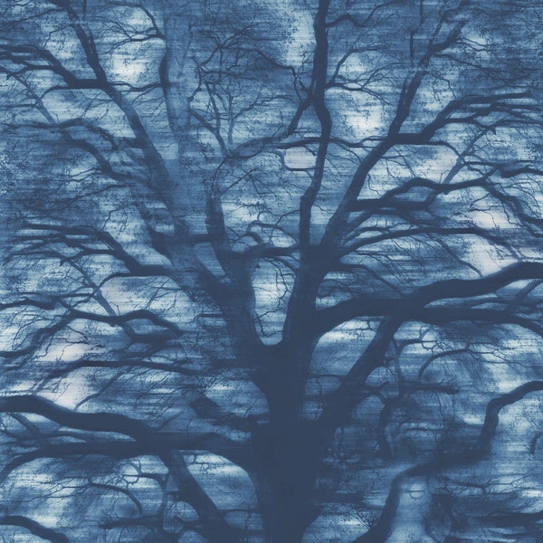 Blue Tree - Etsy