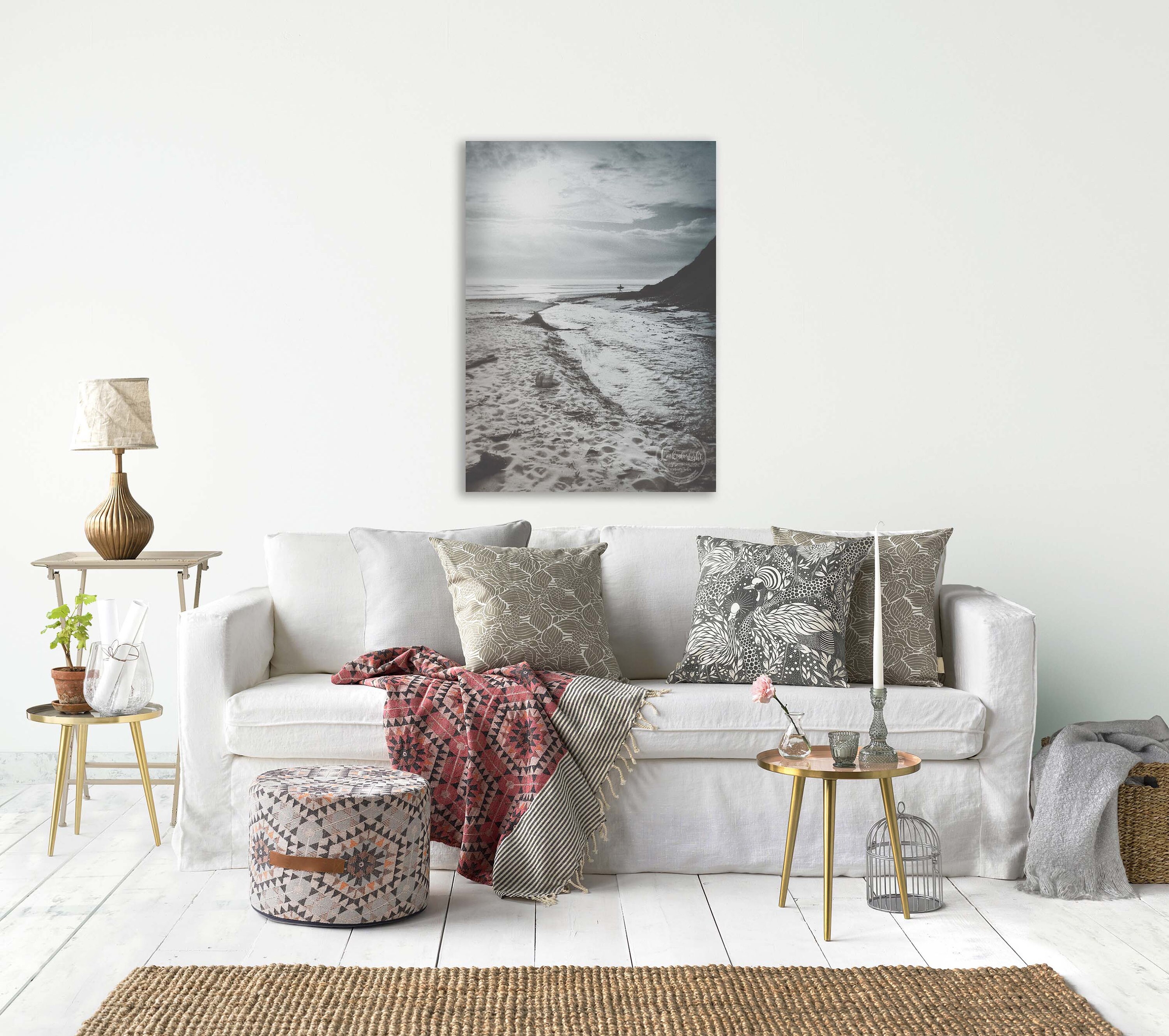 Ocean Surfer Photo Pacific Ocean Art Moody Ocean Photo - Etsy