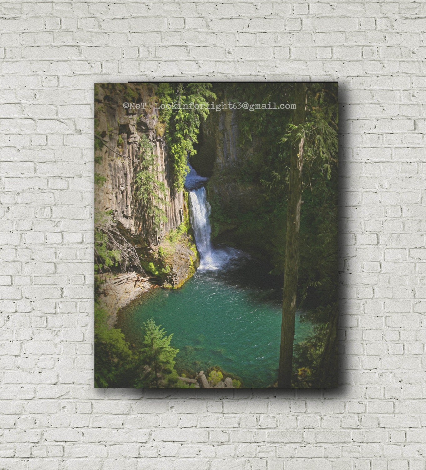 Blue Green Waterfall | Tokatee Falls | Oregon Nature Photo | Umpqua ...