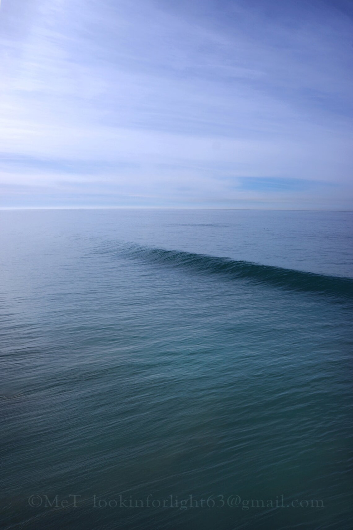 Blue Ocean Photo, Ocean Wave Photo, Minimalist Ocean Art, T-street ...