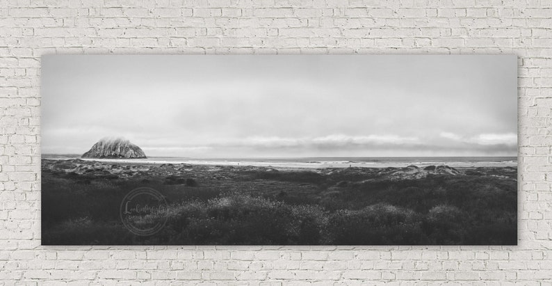 Morro Rock Art | Morro Bay Rock Art | Ocean Wall Decor | Pacific Coast ...