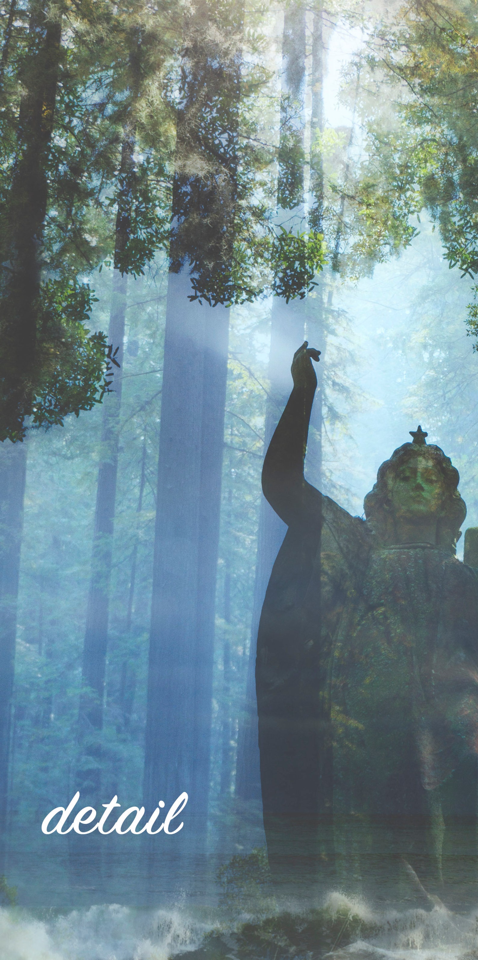 Angel Vision Photo Art | Angel in the Woods | Surreal Forest Art ...