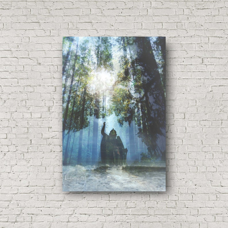 Angel Vision Photo Art | Angel in the Woods | Surreal Forest Art ...