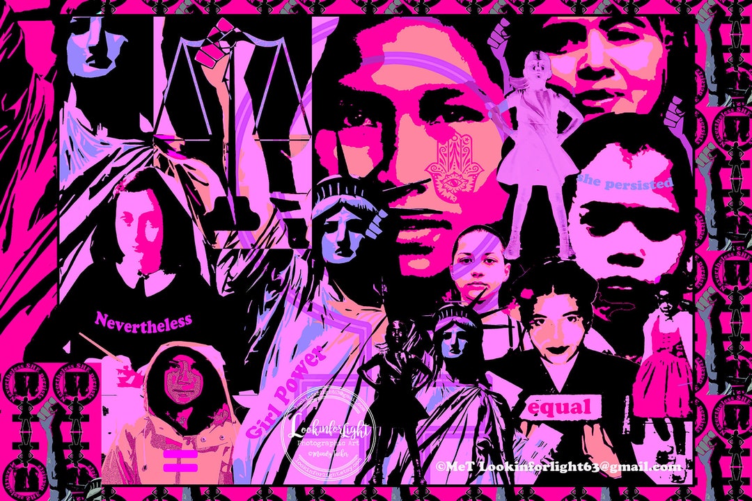 GIRL POWER | Women's Rights Art | Digital Download | Printable Protest ...