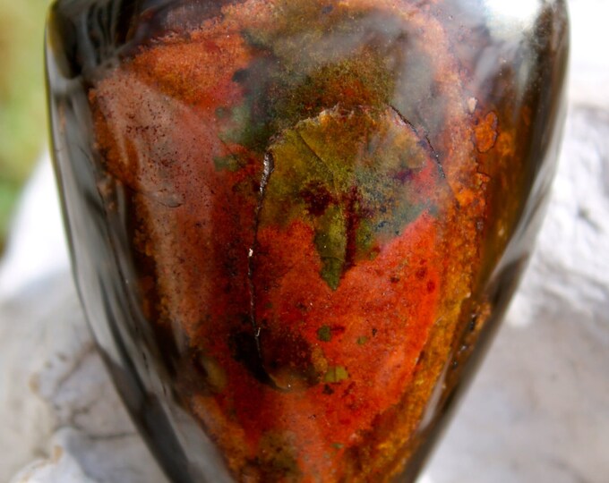 Rare Plum and Green BAT CAVE Jasper High Dome Cabochon - Etsy