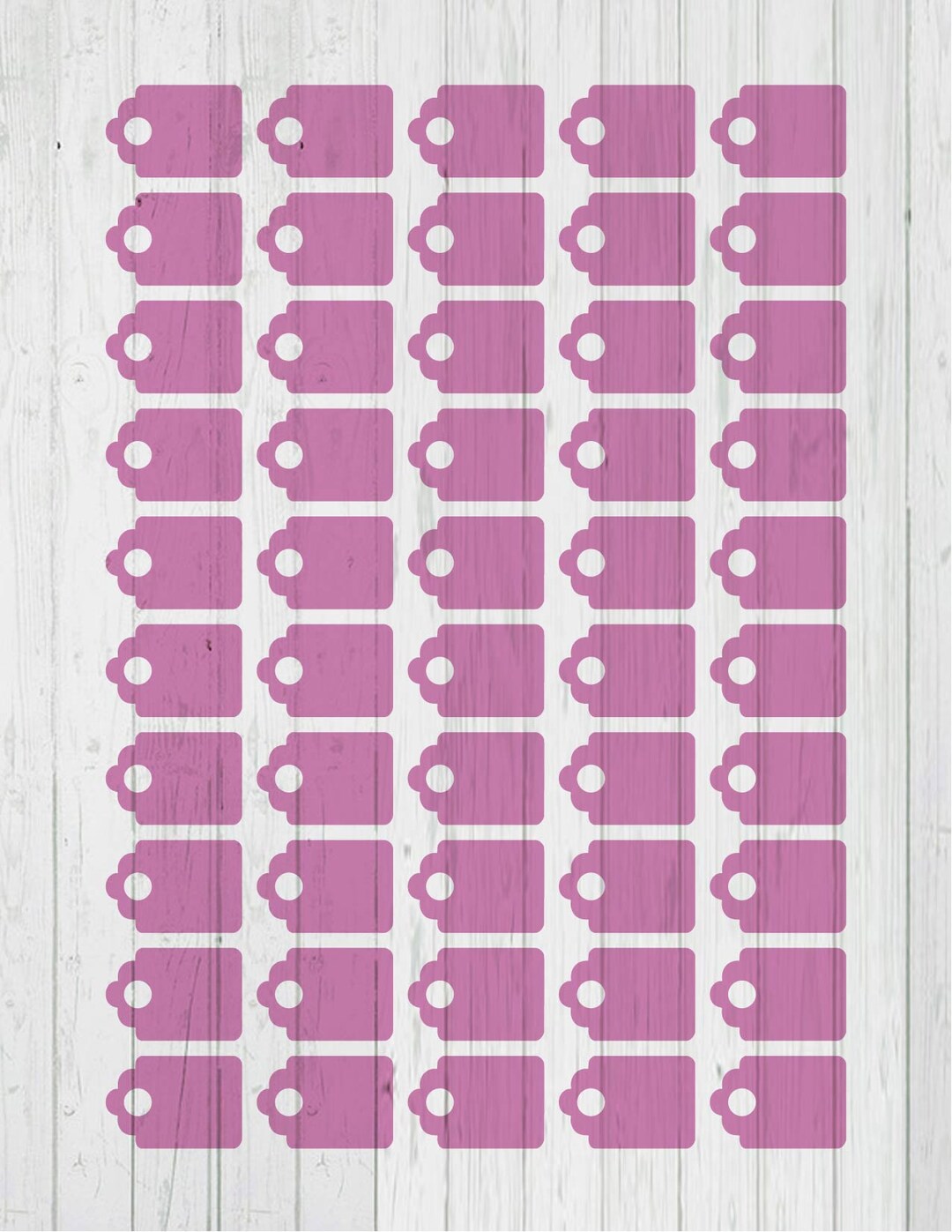 1 Inch Scallop Price Tag Ai Dxf Sag Png Files Instant Download - Etsy